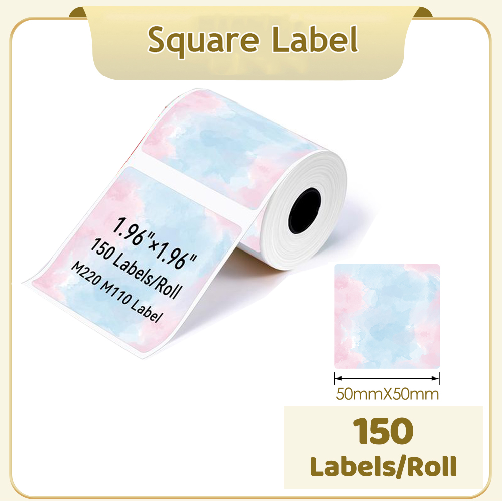 40x30mm/230pcs Square label Thermal Adhesive Label... – Grandado