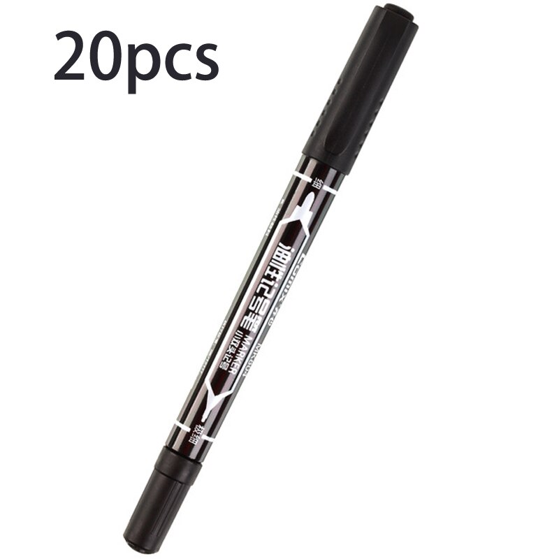 10 stk. 0.5mm/1.5mm dobbelthoved farverig vandtæt ... – Grandado