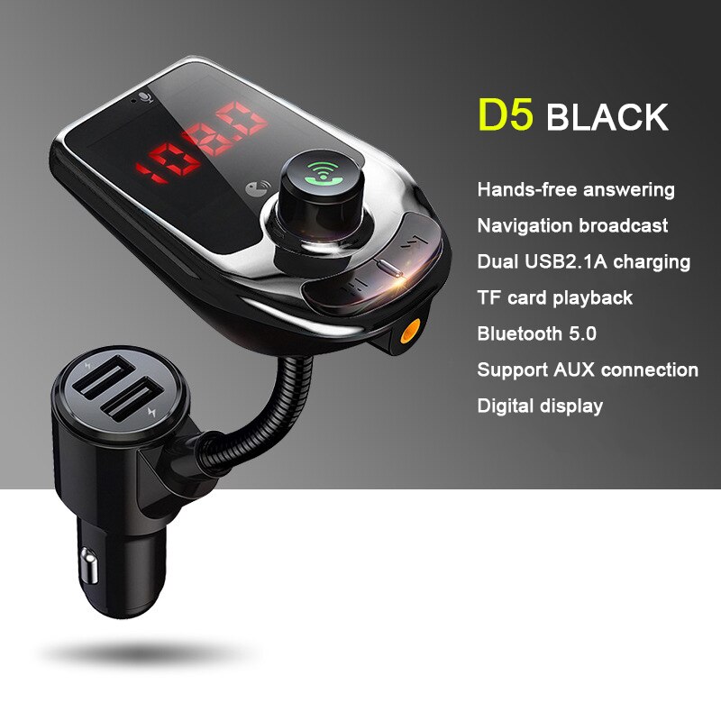 Car MP3 Player Bluetooth FM Transmitter Modulator ... – Grandado