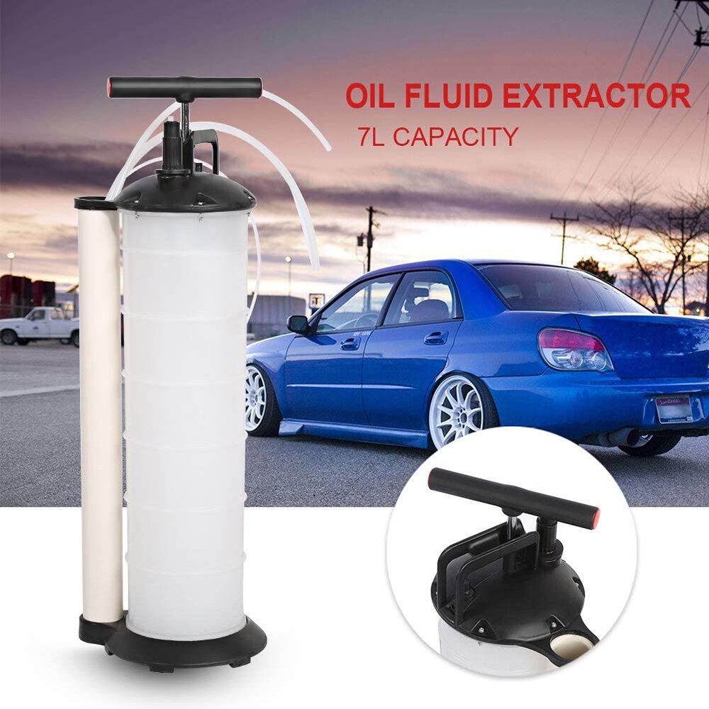 7L Oil Fluid Extractor Pump Petrol Fuel Transfer M... – Grandado