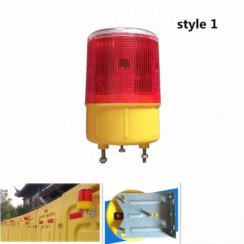 Solar Powered Traffic Warning Light LED Bulb Lamp ... – Grandado