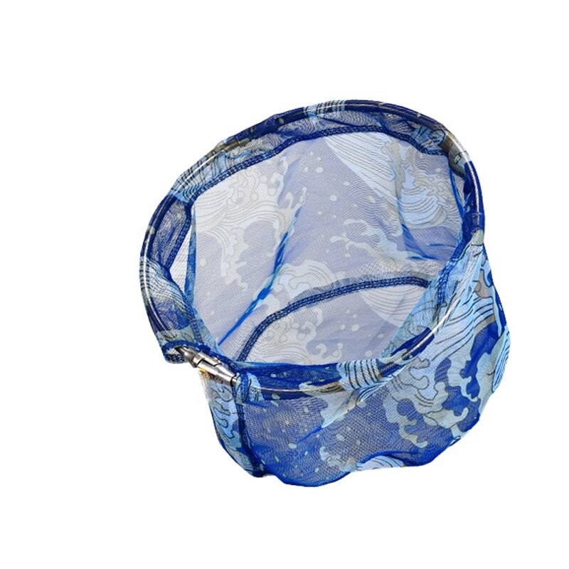 Fishing landing hand Nets Folding Carbon rod Nylon... – Grandado