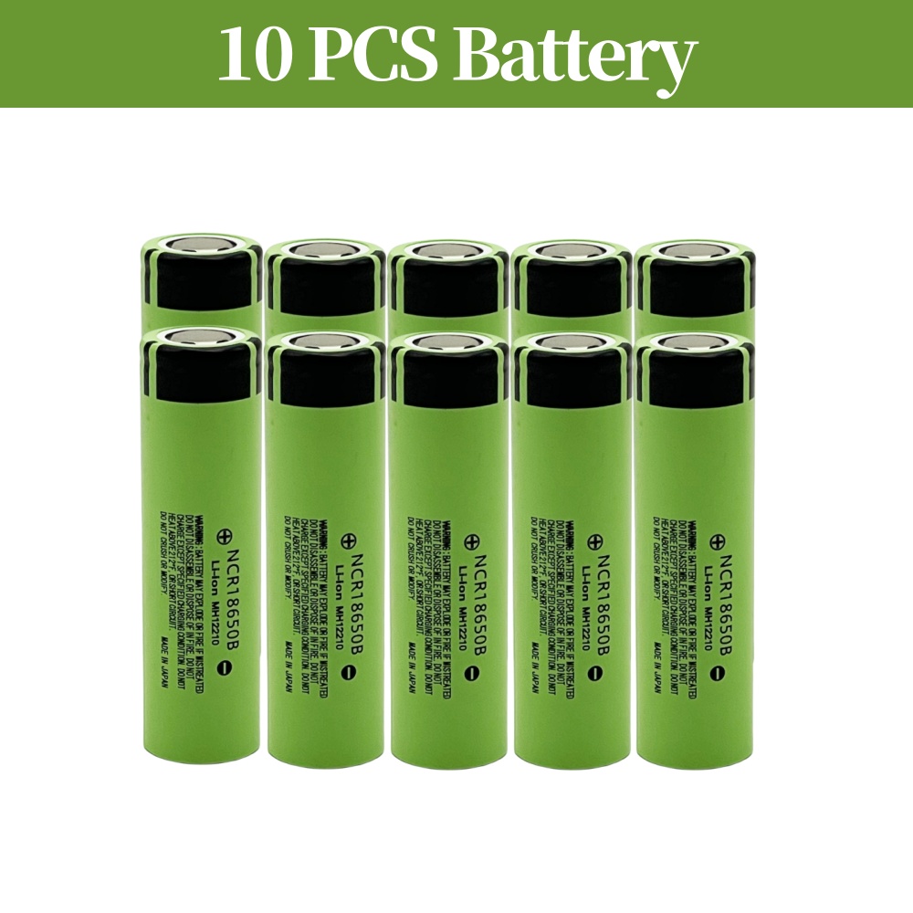 3.7V 3000mAh NCR18650B 34B Rechargeable lithium ba... – Vicedeal