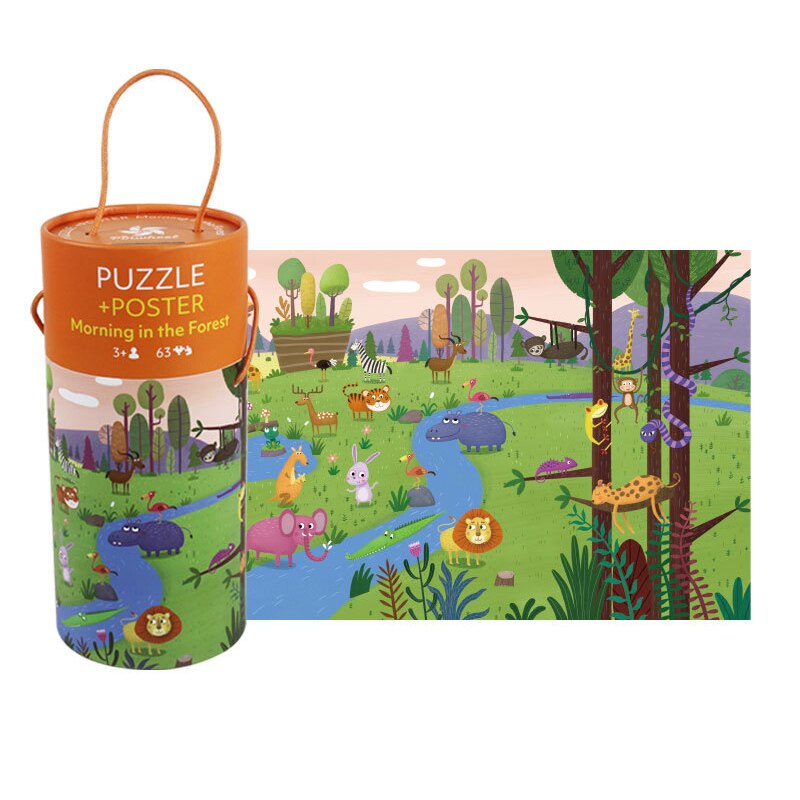 Pinweel Educatief Big Size Puzzel 63Pcs Loop Papie... – Grandado