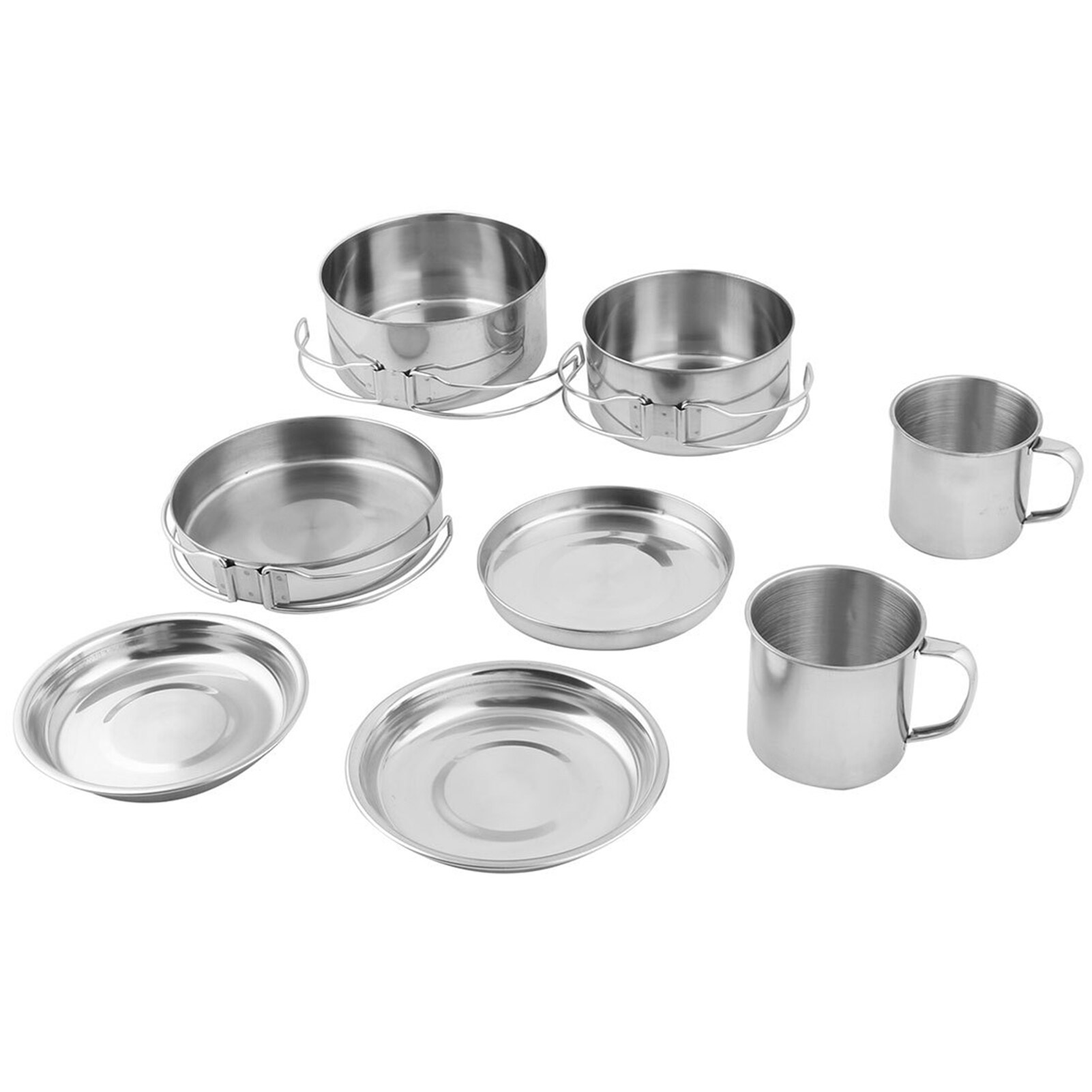 Camping mini cooker mess kit, picnic cooker set, 8... – Grandado
