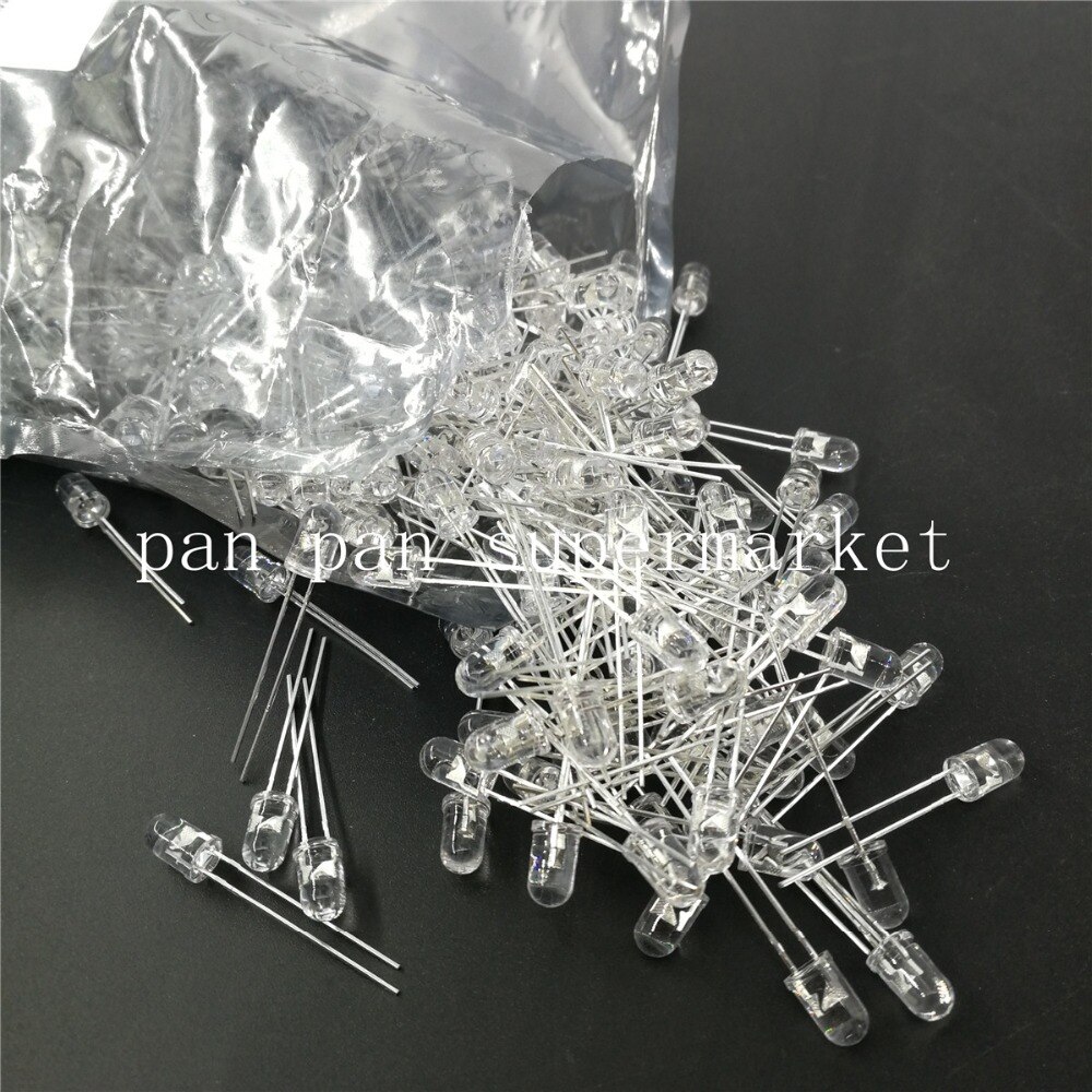 100 pcs 5mm Ultraviolet 395nm 400nm UV LED Diode L... – Vicedeal