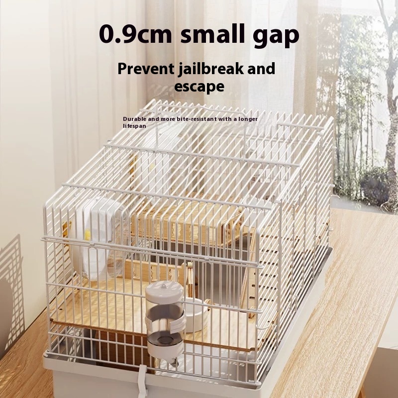 Small Pet Cage Luxury Divided Home For Hamsters Mi... – Grandado