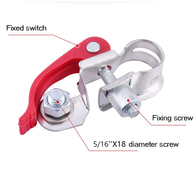 High Copper Car Battery Terminals Quick Clamp Term... – Vicedeal