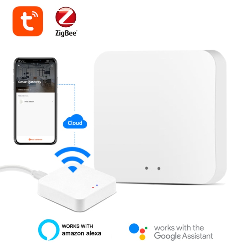 Tuya Zigbee Brug Smart Home Zigbee Gateway Hub Afs... – Vicedeal