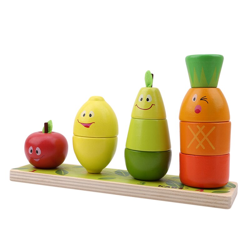 Toddler Baby Fruit Shape Color Sorter Game Toy Kid... – Grandado