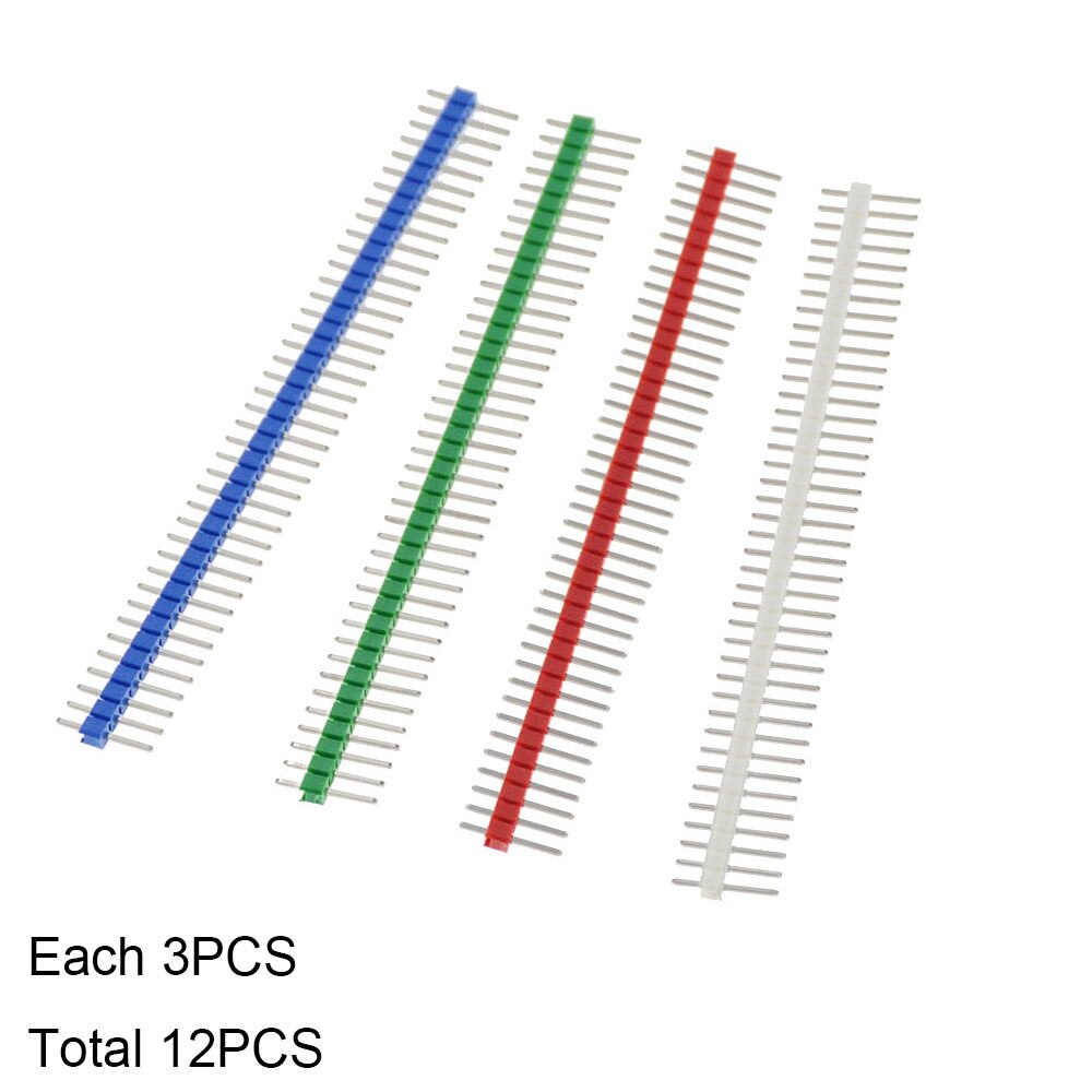 10 Pcs 3A Pin Connector Male 2.54 Mm Toonhoogte Pi... – Grandado