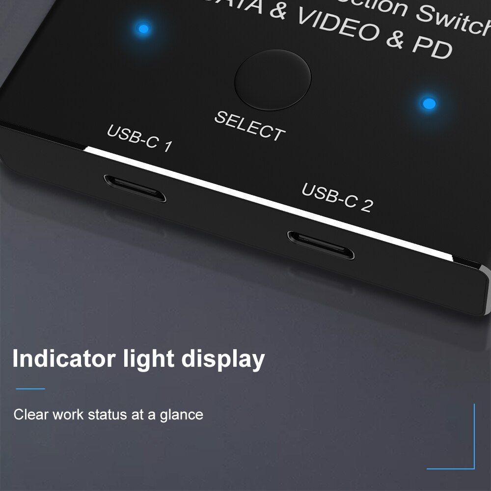 8K Type-C Bi-Direction Switch 1x2/2x1 data video s... – Vicedeal