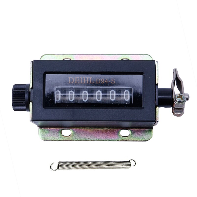 D94-S 0-999999 6 Digit Resettable Mechanical Pulli... – Grandado