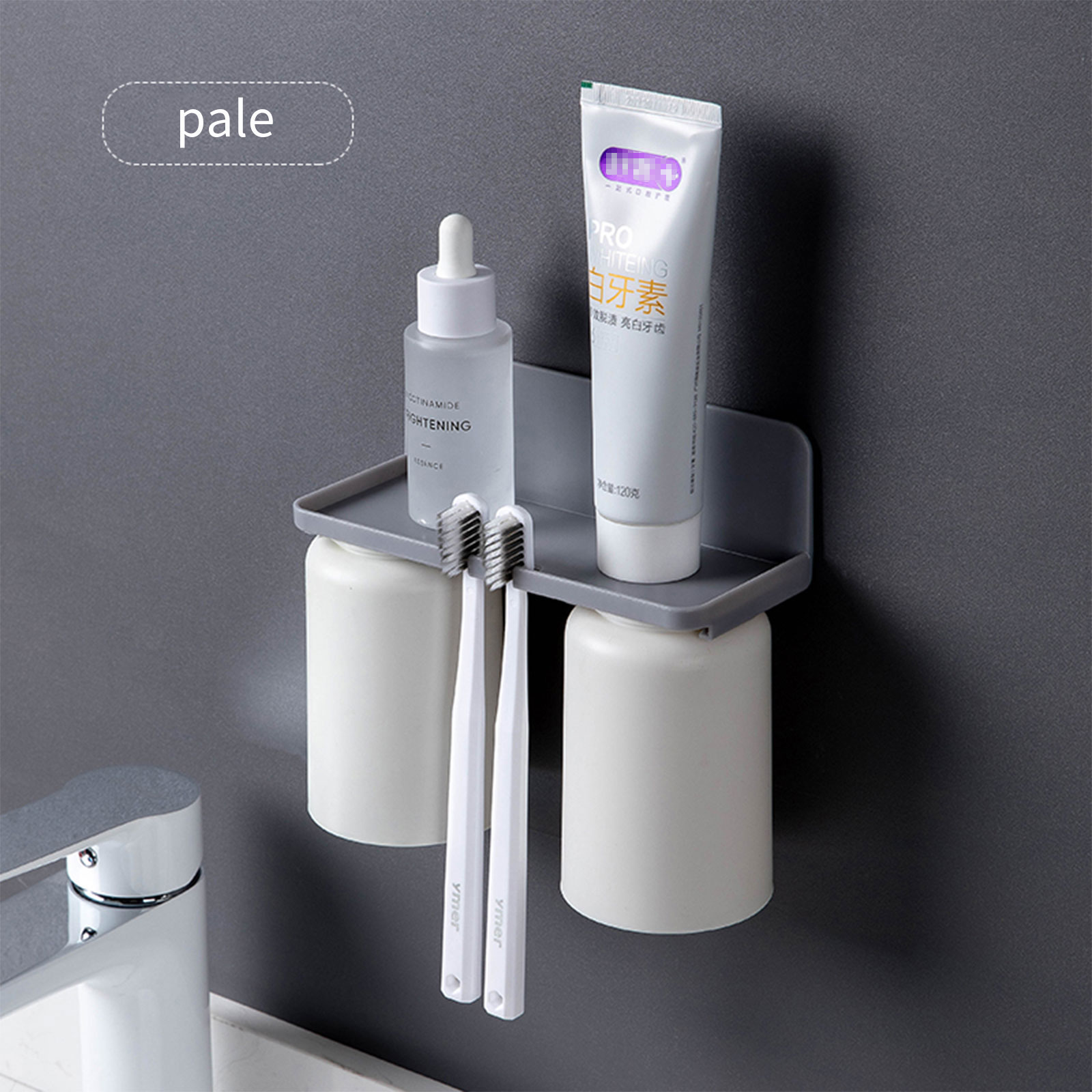 Badkamer Accessoires Set Wandmontage Tandenborstel... – Vicedeal