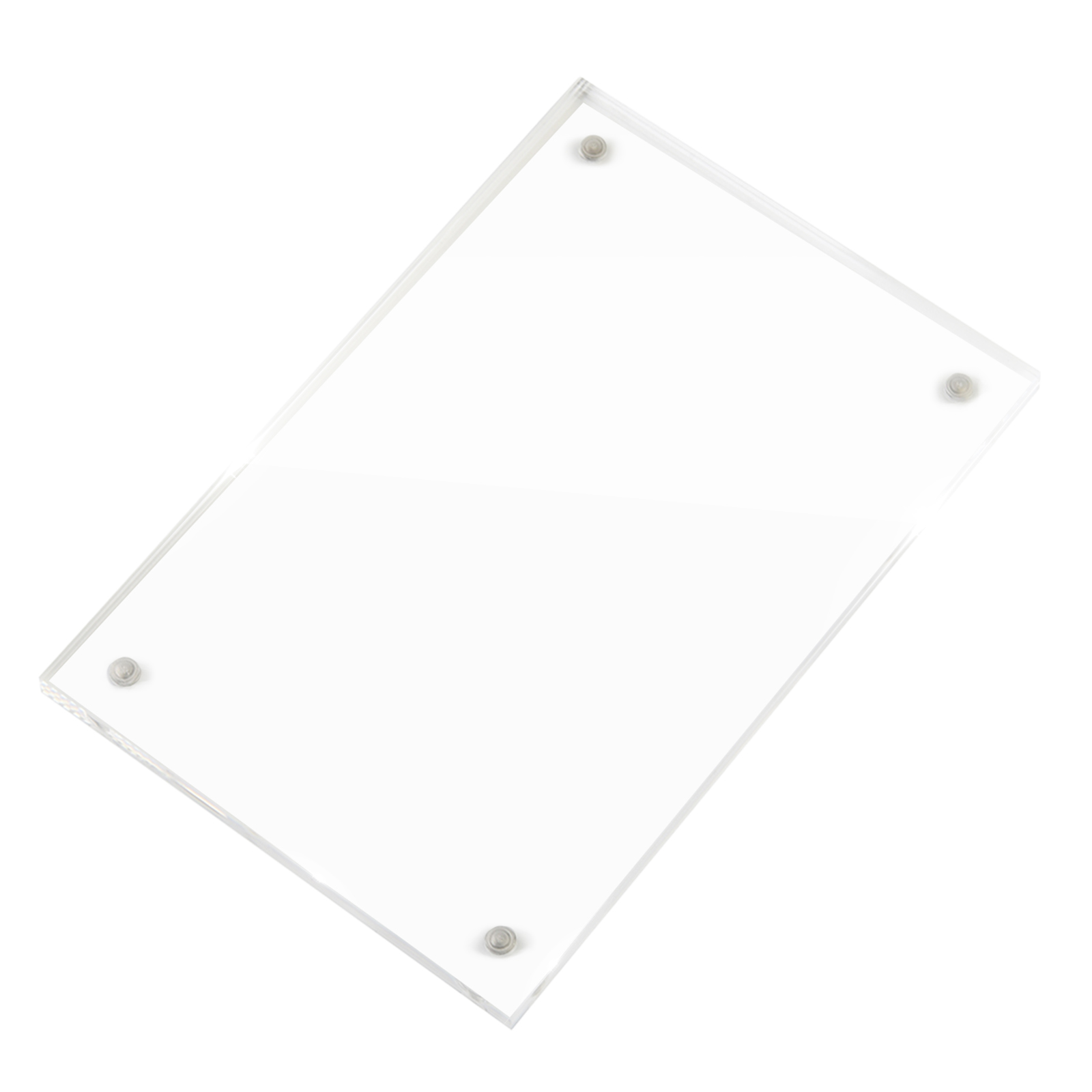 Magnetisk plakatdisplaystativ til transparent akry... – Vicedeal
