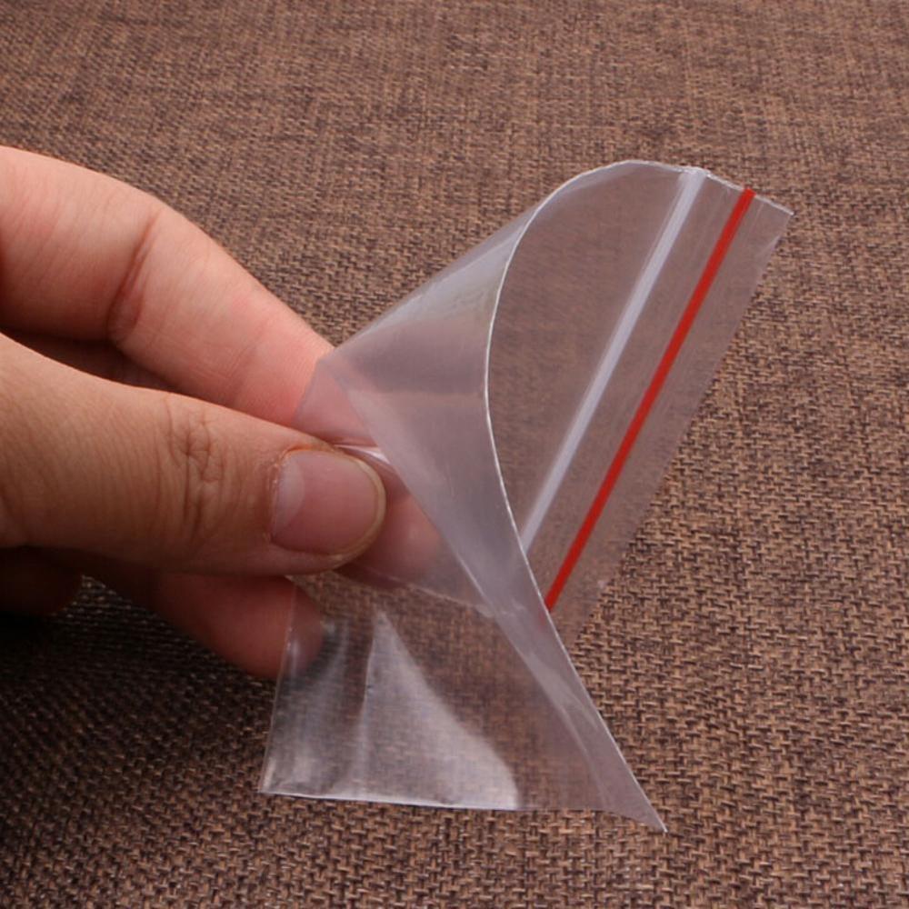 100pcs Clear Resealable Plastic Zip lock Small Hom... – Grandado