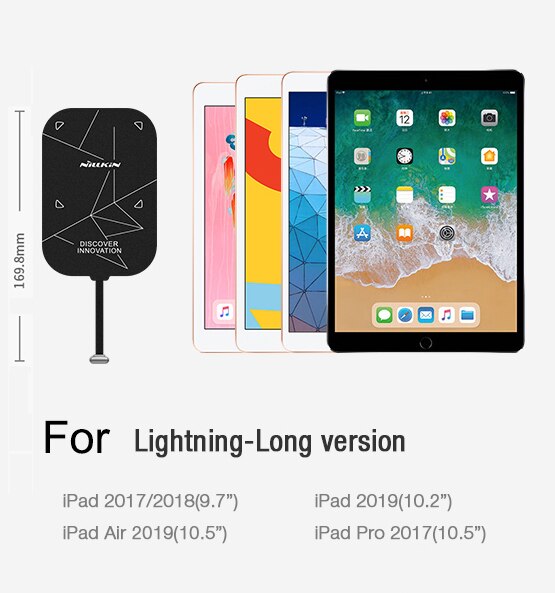 Wireless Charging Receiver For ipad 10.2 9.7 10.5 ... – Grandado