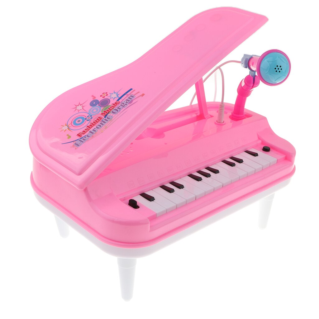 Kids Piano Toy 23Keys Electronic Keyboard with Mic... – Grandado