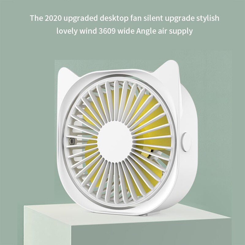 Usb Oplaadbare Mini Pocket Fan Elektrische 3-Speed... – Grandado