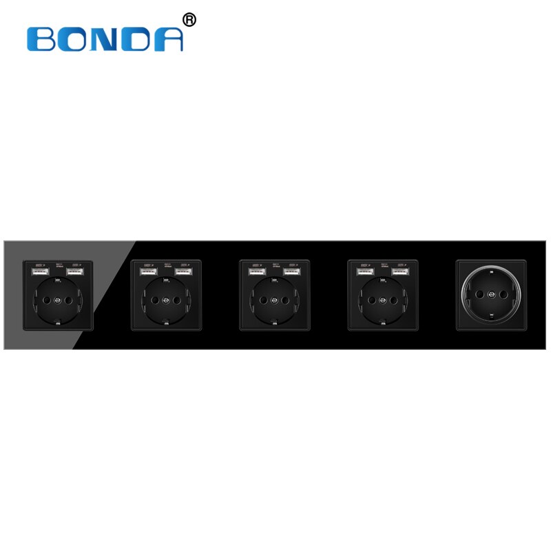 BONDA USB power socket European Union German stand... – Grandado