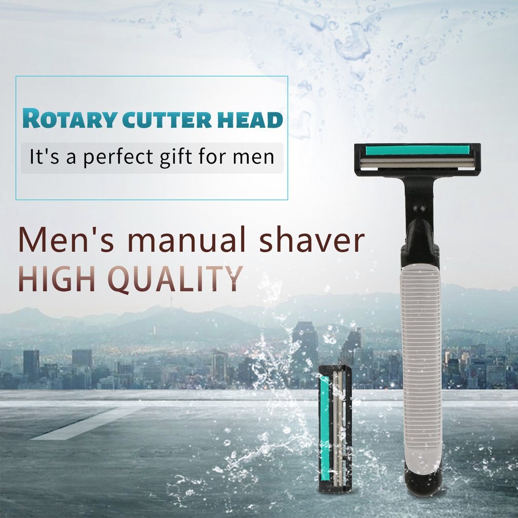 Men's Manual Razor Three-layer Shaving Razor 1 Han... – Vicedeal