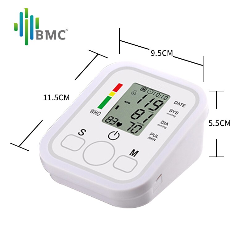 BMC Blood Pressure Monitor Wrist & Upper Arm S... – Grandado