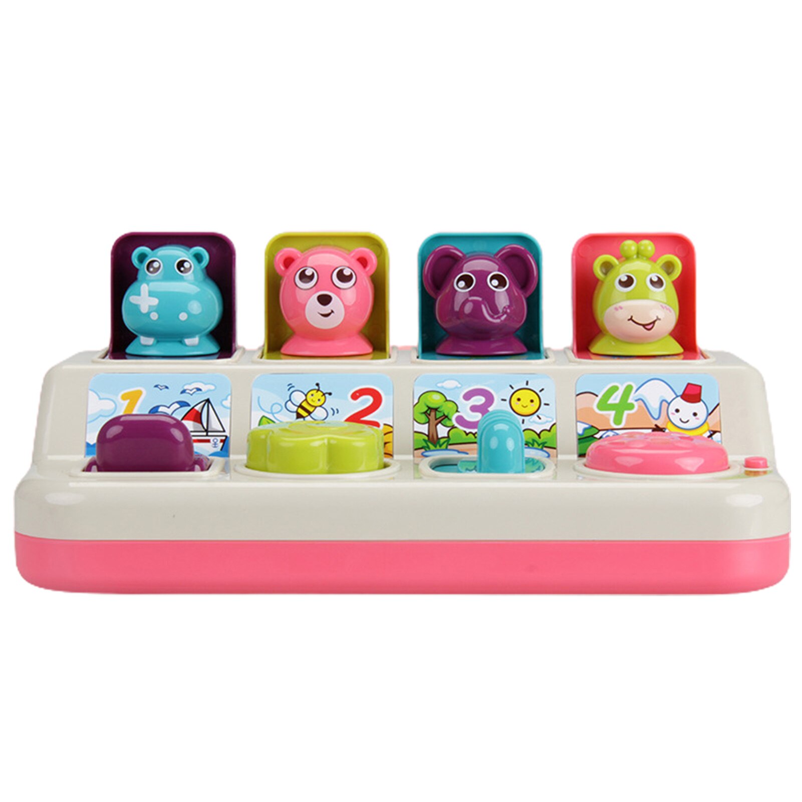 Cute Cartoon Animal Shape Peekaboo Pop-Up Interact... – Vicedeal