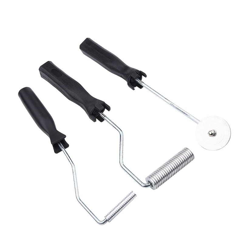 3pcs Fiberglass Roller Kit Bubble Paddle Tool Lami... – Grandado