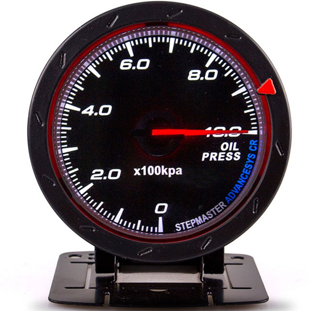 12V 60MM Car Oil Pressure Gauges 0-10 Bar Oil Pres... – Grandado