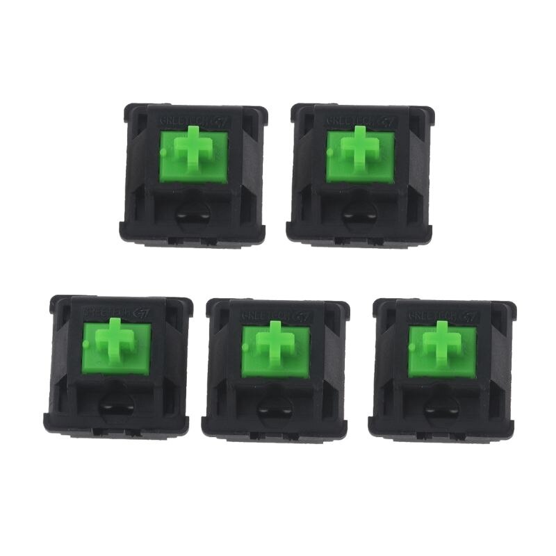 5Pcs Greetech Green Switches Axis for razer Gaming... – Grandado