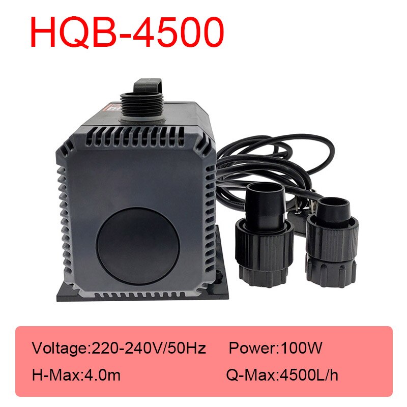 Multi-function submersible Fish pump MQB-4500 100W... – Grandado