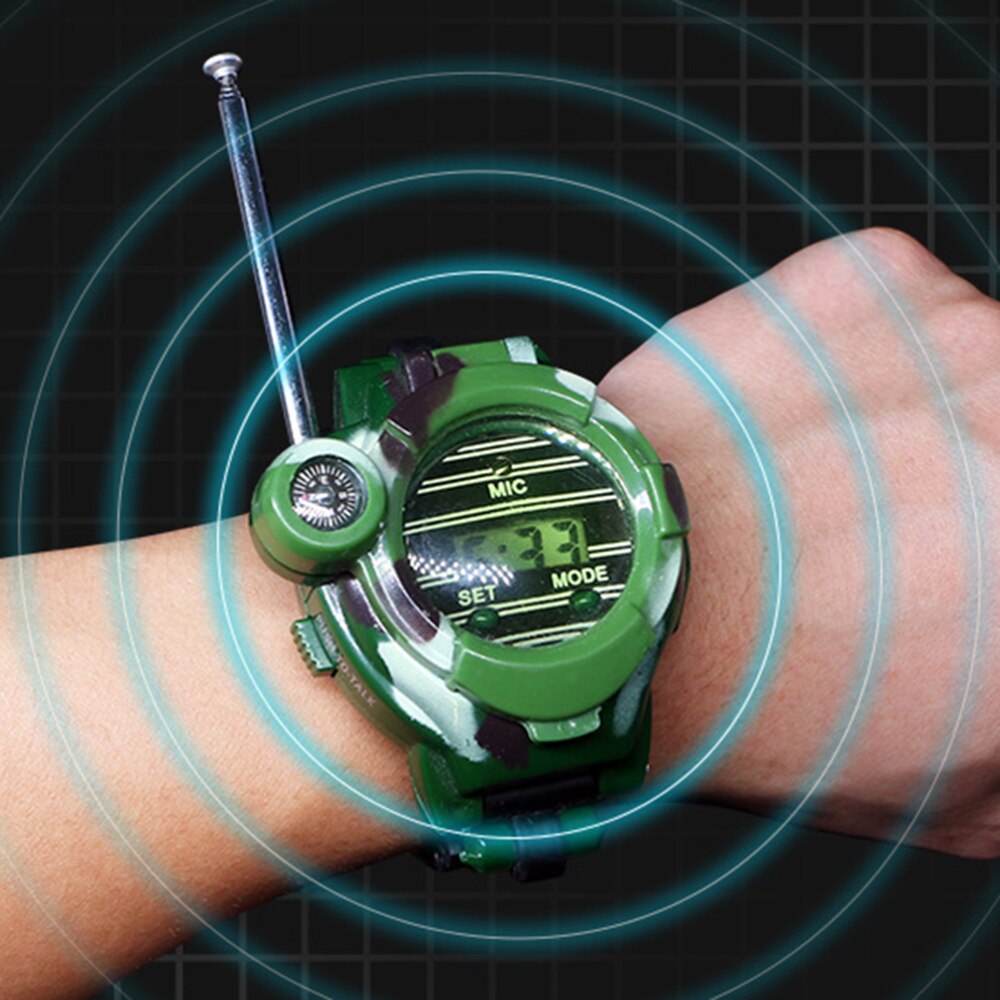 1 Pair Walkie Talkie Watch Interactive Digital Out... – Grandado