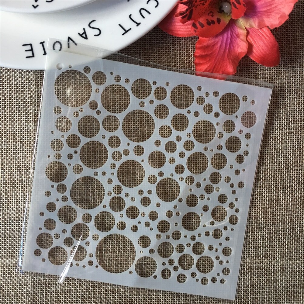 5" Ball Bubble Texture DIY Layering Stencils Wall ... – Grandado