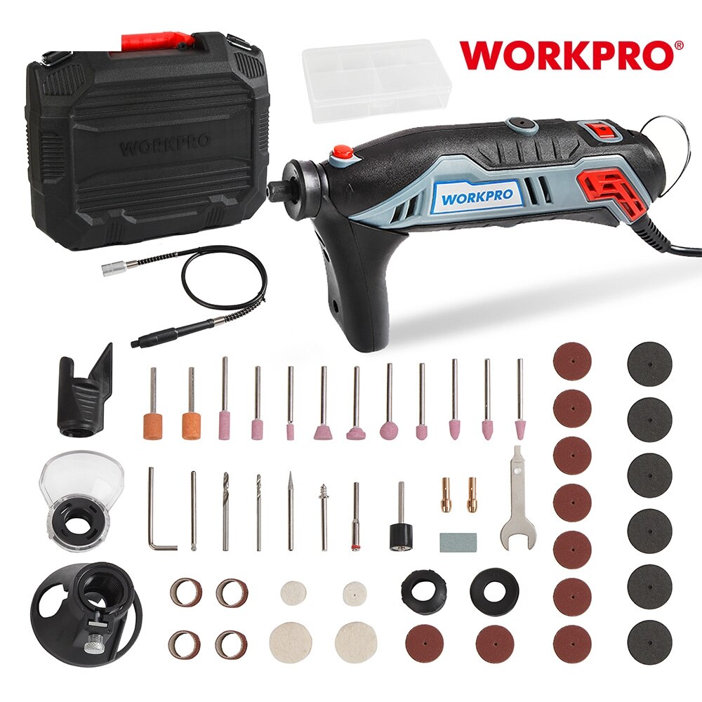 WORKPRO 130W Variable Speed Rotary Tool Kit Engrav... – Grandado