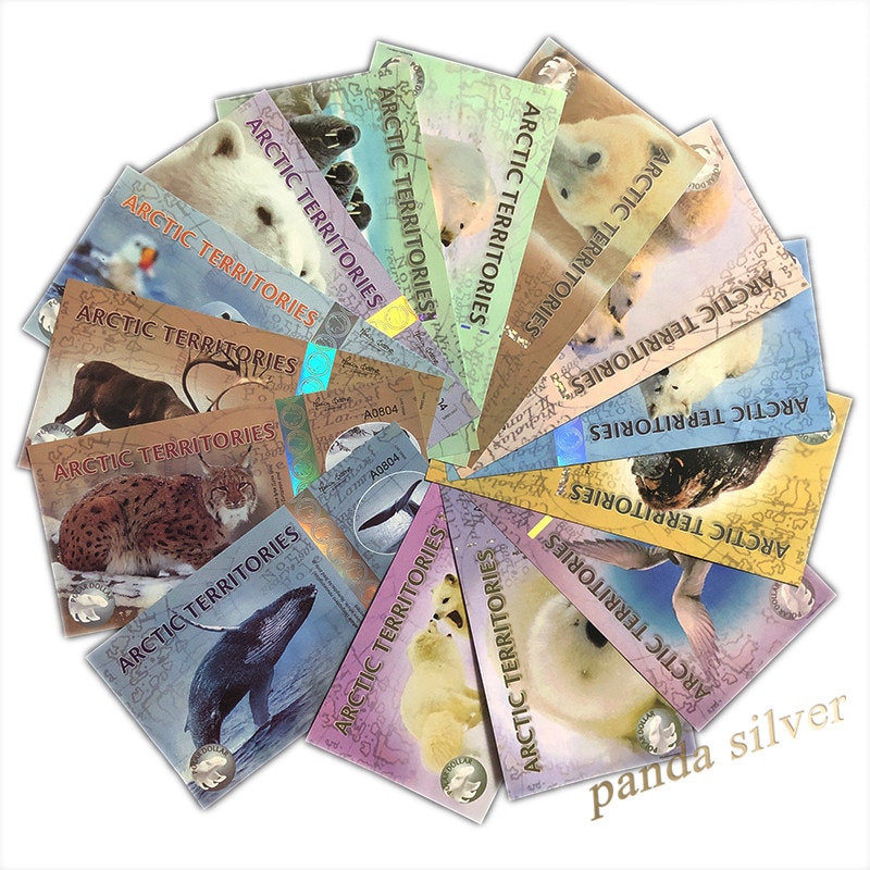 Arctic Territories, Set 14 PCS, 1-500 Polar, Anima... – Grandado