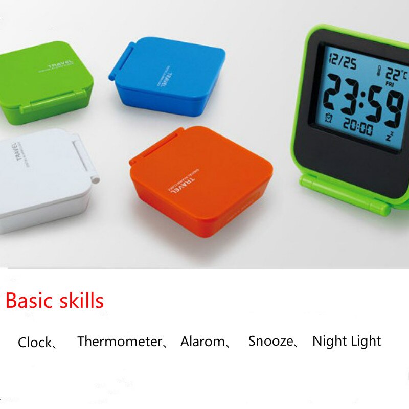 Lcd Folding Mute Portable Electronic Clock Timer A... – Grandado