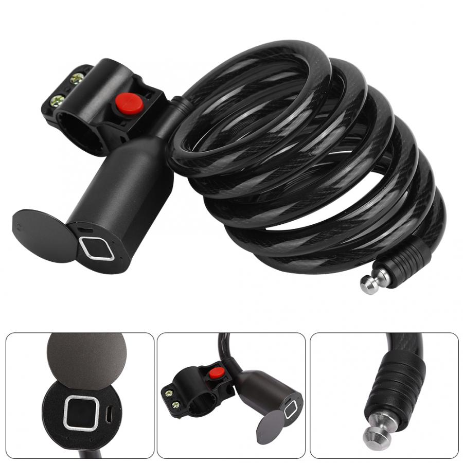 Smart Fingerprint Lock Anti-Theft Lock for Bicycle... – Grandado
