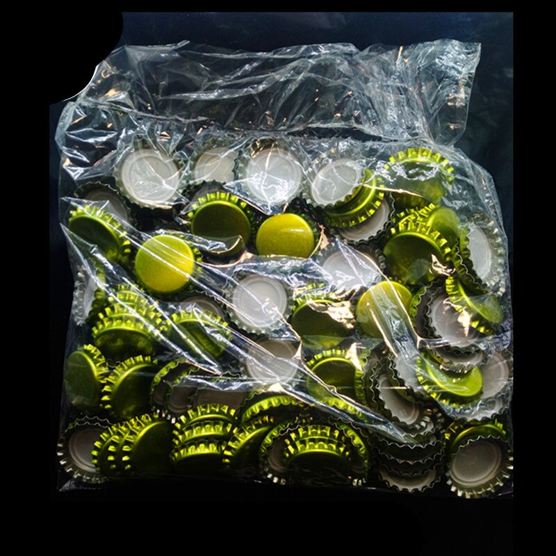 100pcs! Beer Bottle Caps metal Iron Capping lid ca... – Vicedeal