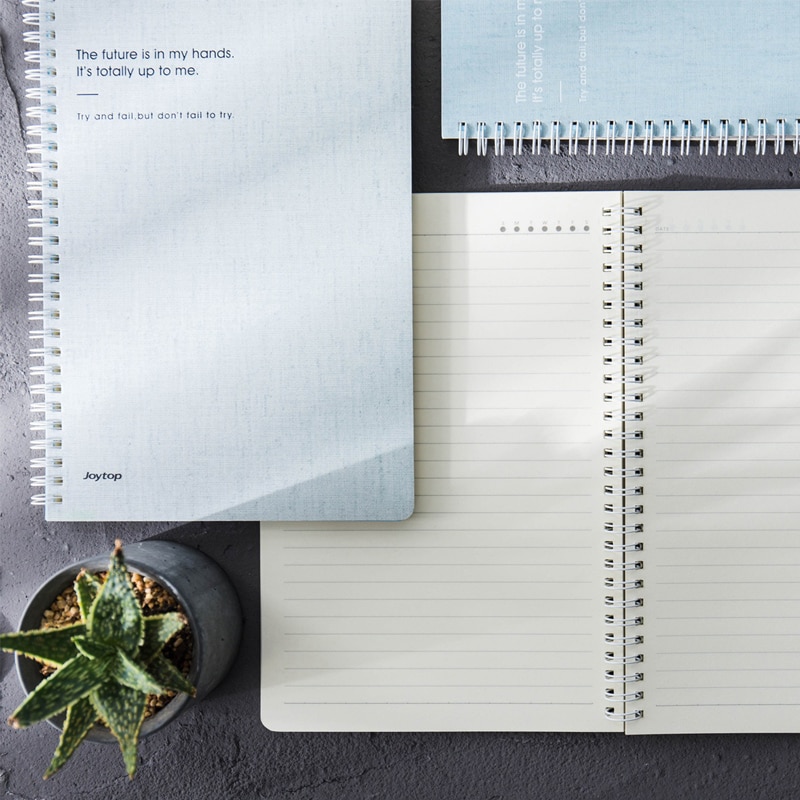 EZONE Notebook Simple Style Plain Coil Note Book F... – Grandado