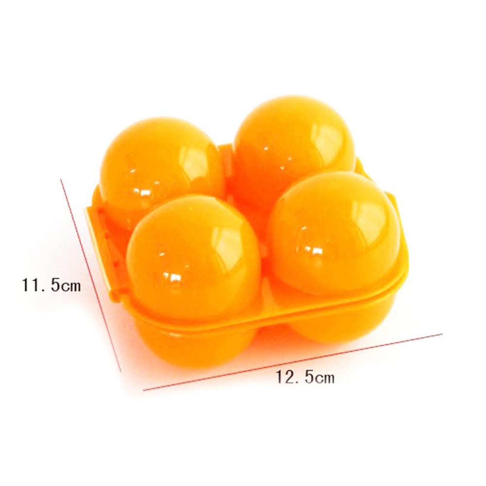 2pcs Outdoor Camping Four-grid Egg Box, Egg Clip, ... – Grandado