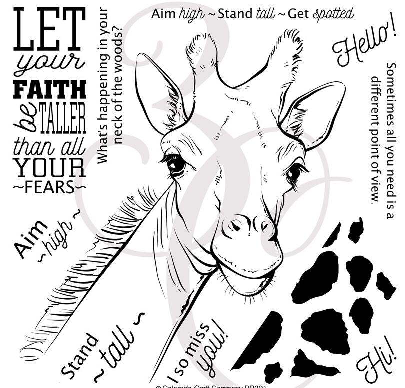giraffe Clear Silicone Stamp / seal for DIY Scrapb... – Vicedeal