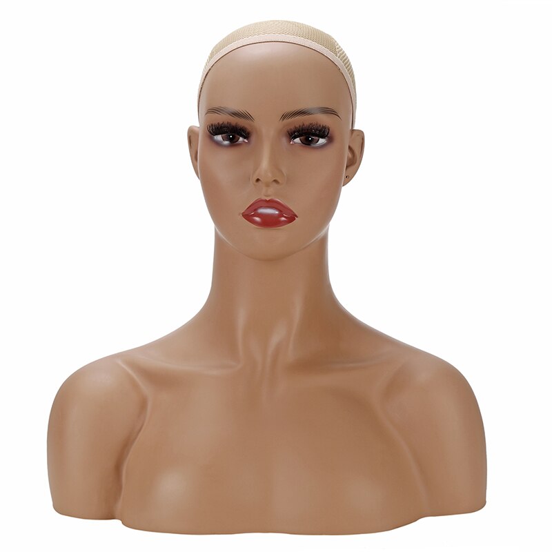 PVC Female Mannequin Head Bust For Wig Stand – Vicedeal