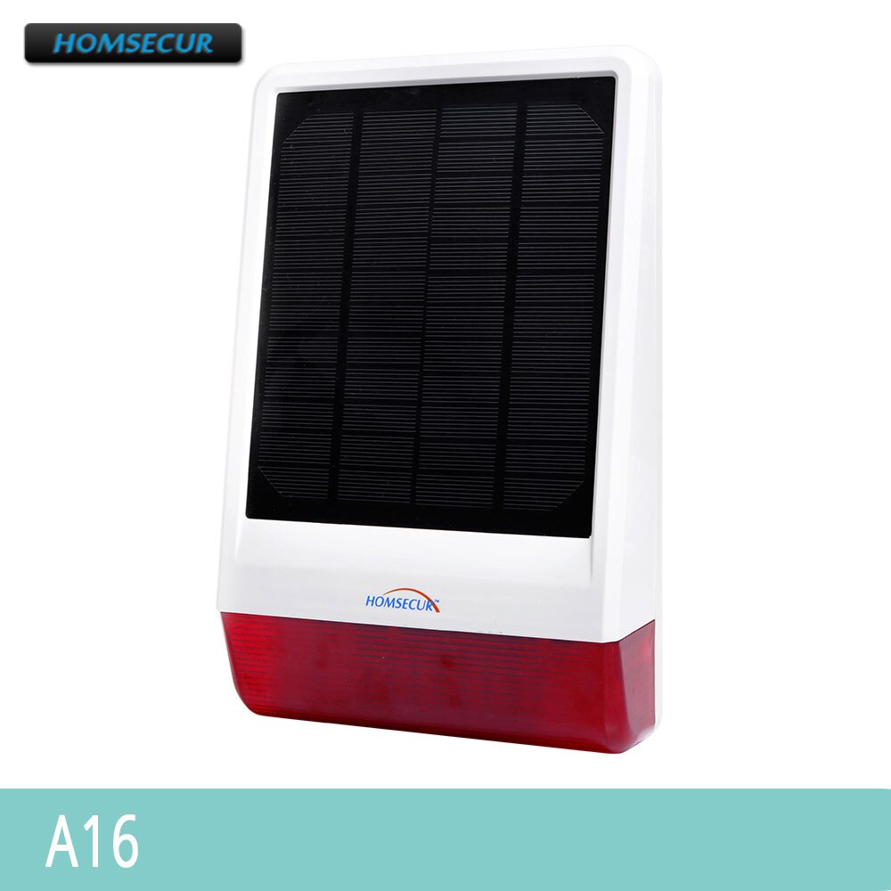 HOMSECUR 433MHz Home Alarm Accessories(Flash Siren... – Grandado