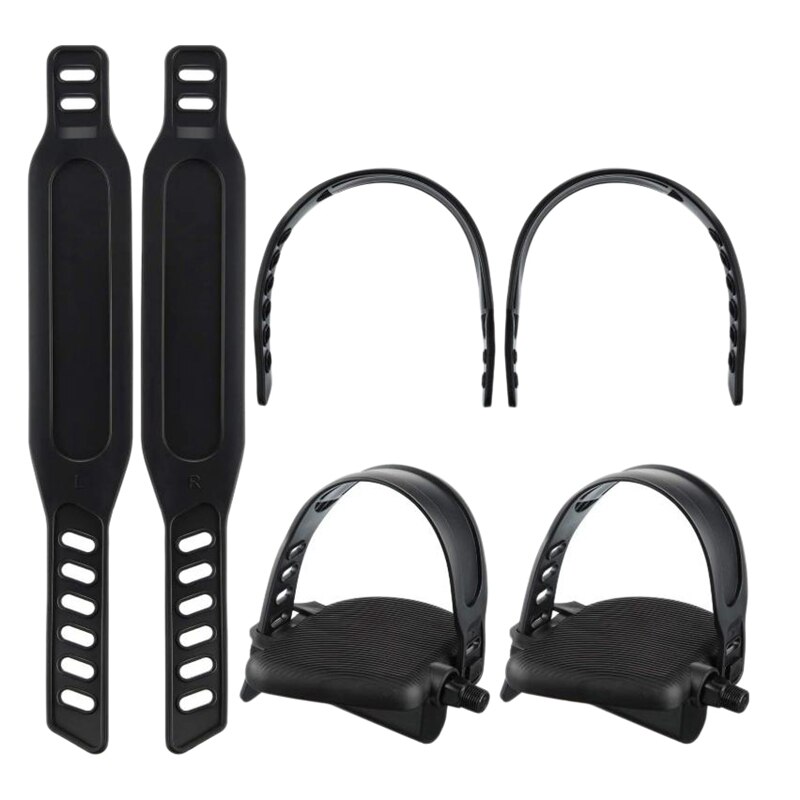 6 Pack Pedal Straps Exercise Bike Pedal Straps Foo... – Grandado
