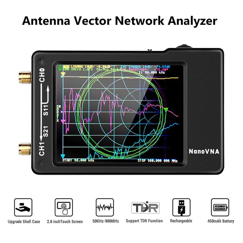 Vector Network Analyzer 10KHz -1.5GHz HF VHF UHF A... – Vicedeal