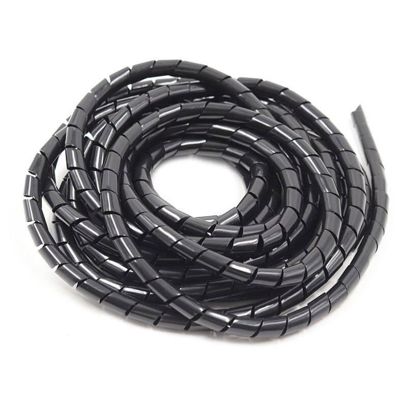 4mm-30mm Black Cable Winder Pipe Spiral Wrapping W... – Grandado