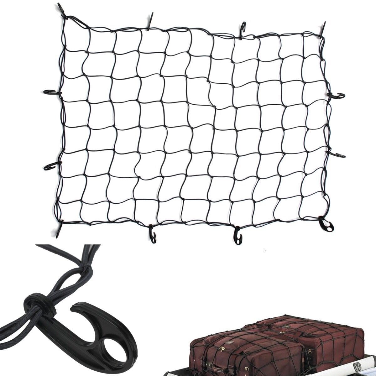 Car Nylon Elastic Mesh Trunk Cargo Net Storage Org... – Grandado