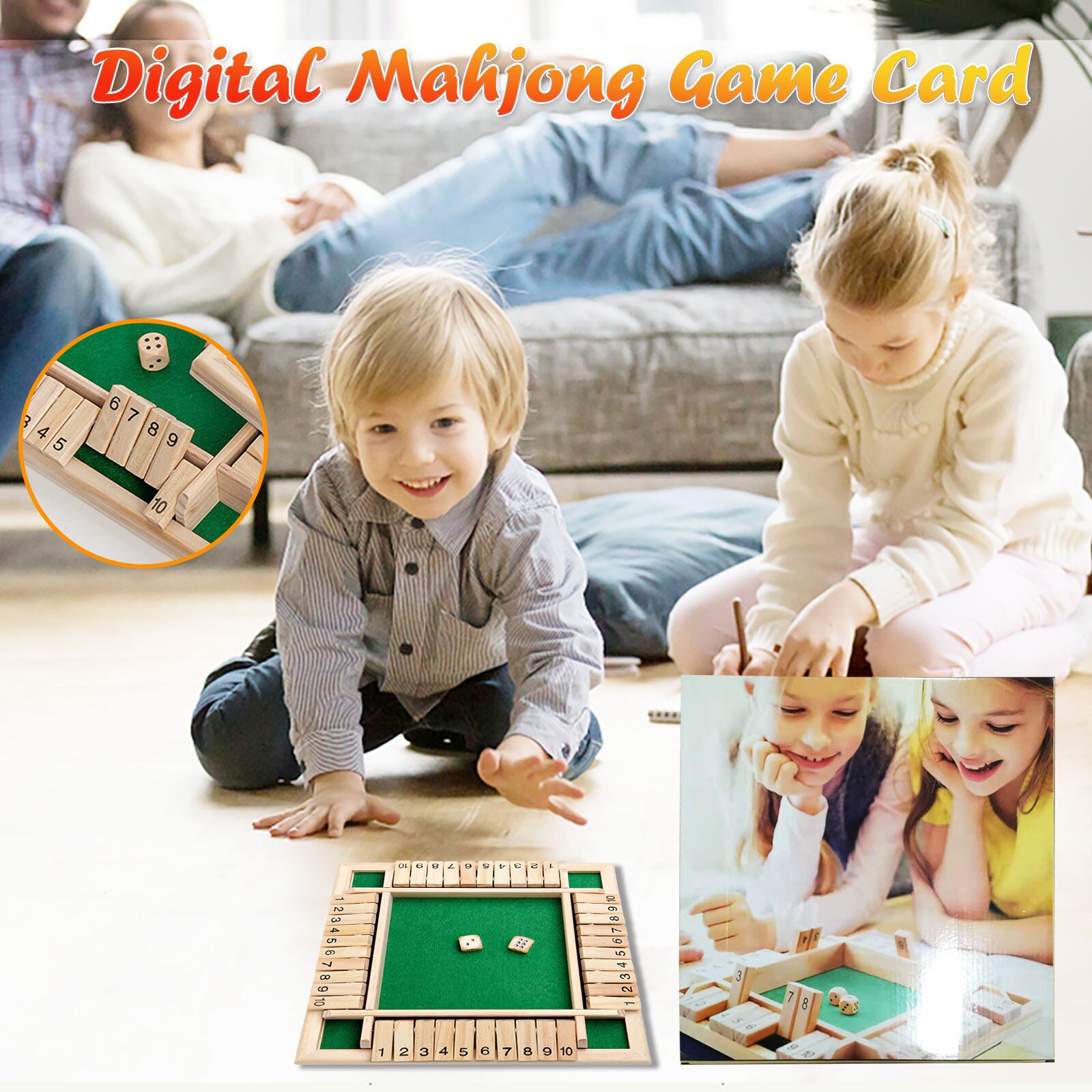 Traditional Four-sided Wooden Number 10 Bar Pub Di... – Vicedeal