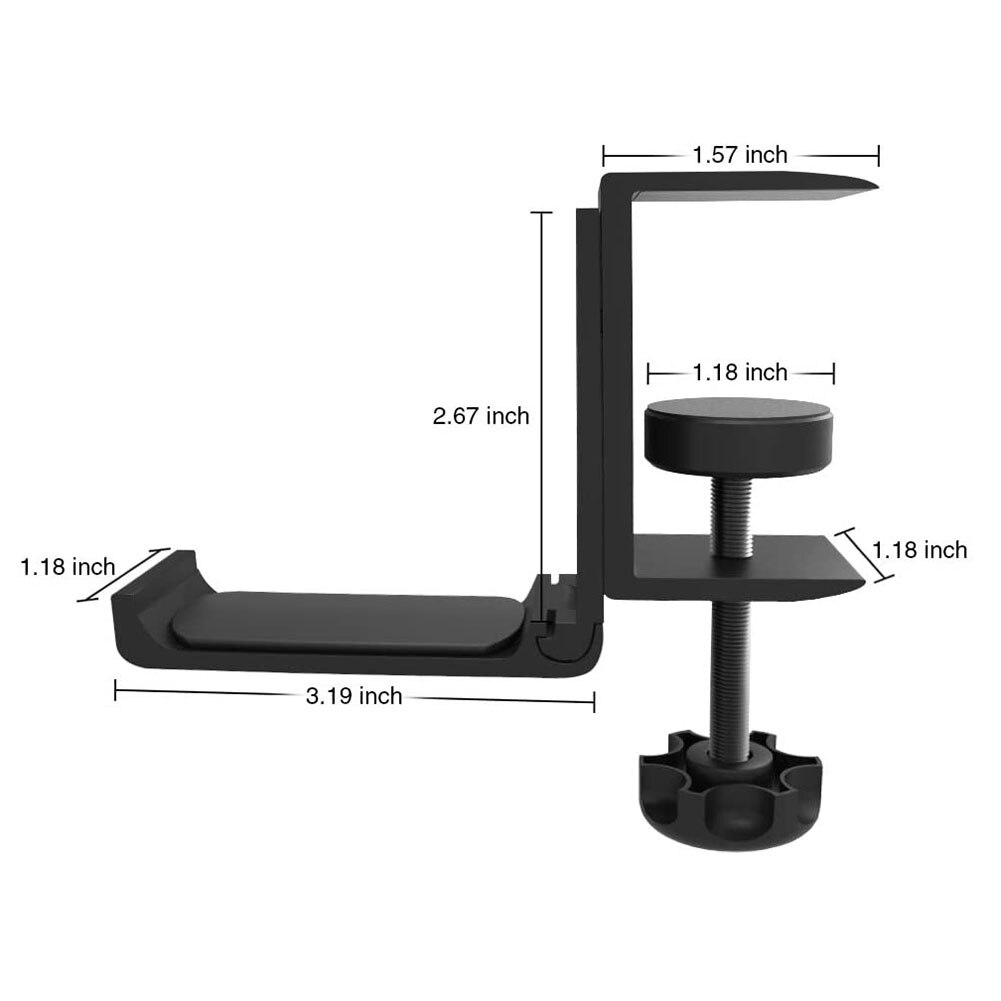 Universal Aluminum Alloy Headset Holder Adjustable... – Grandado