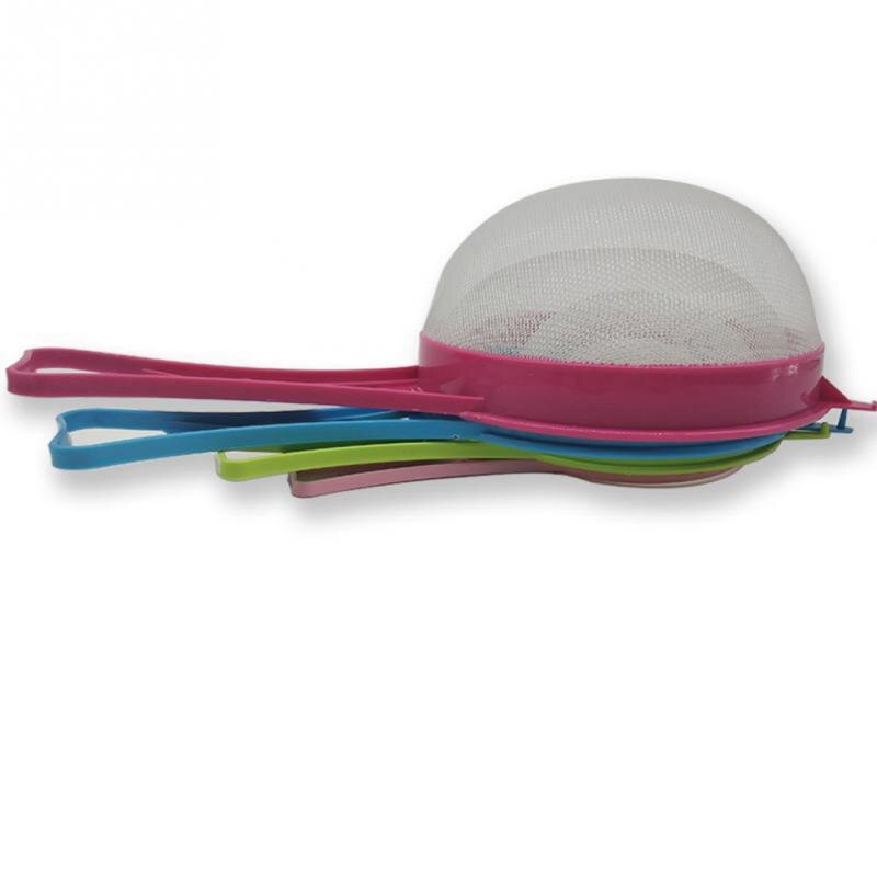 4Pcs Mini Small Plastic Mesh Scoop Strainer Food S... – Grandado